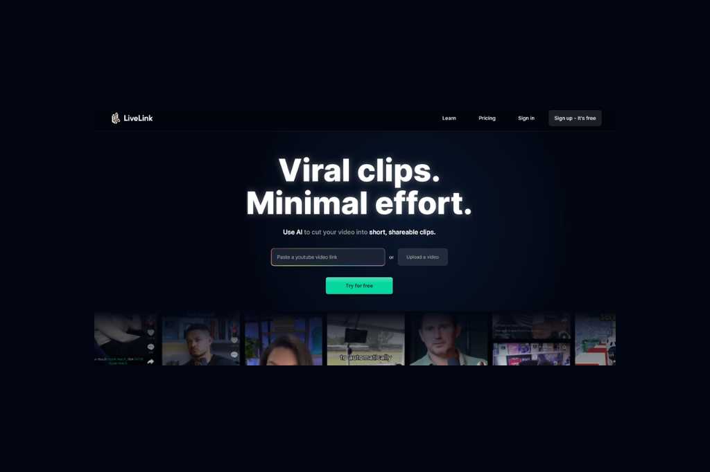 LiveLink: AI-Powered Video Clip Generator For Social Media LiveLink: AI-Powered Video Clip Generator For Social Media